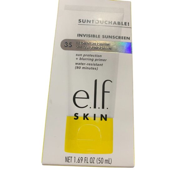 ELF | Makeup | New Elf Suntouchable Invisible Sunscreen 69 Fl Oz 35 Spf ...